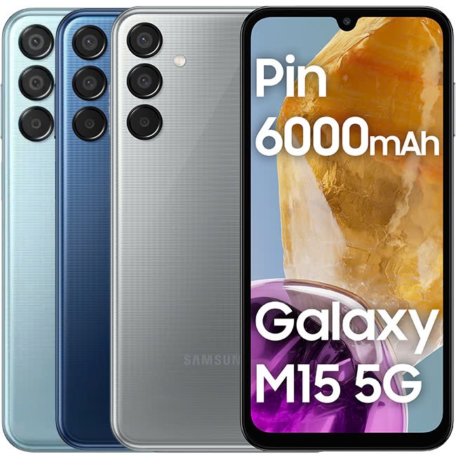 Máy Cũ :: Samsung :: Samsung Galaxy M15 5G 6GB/128GB - Chính Hãng - Likenew 99%